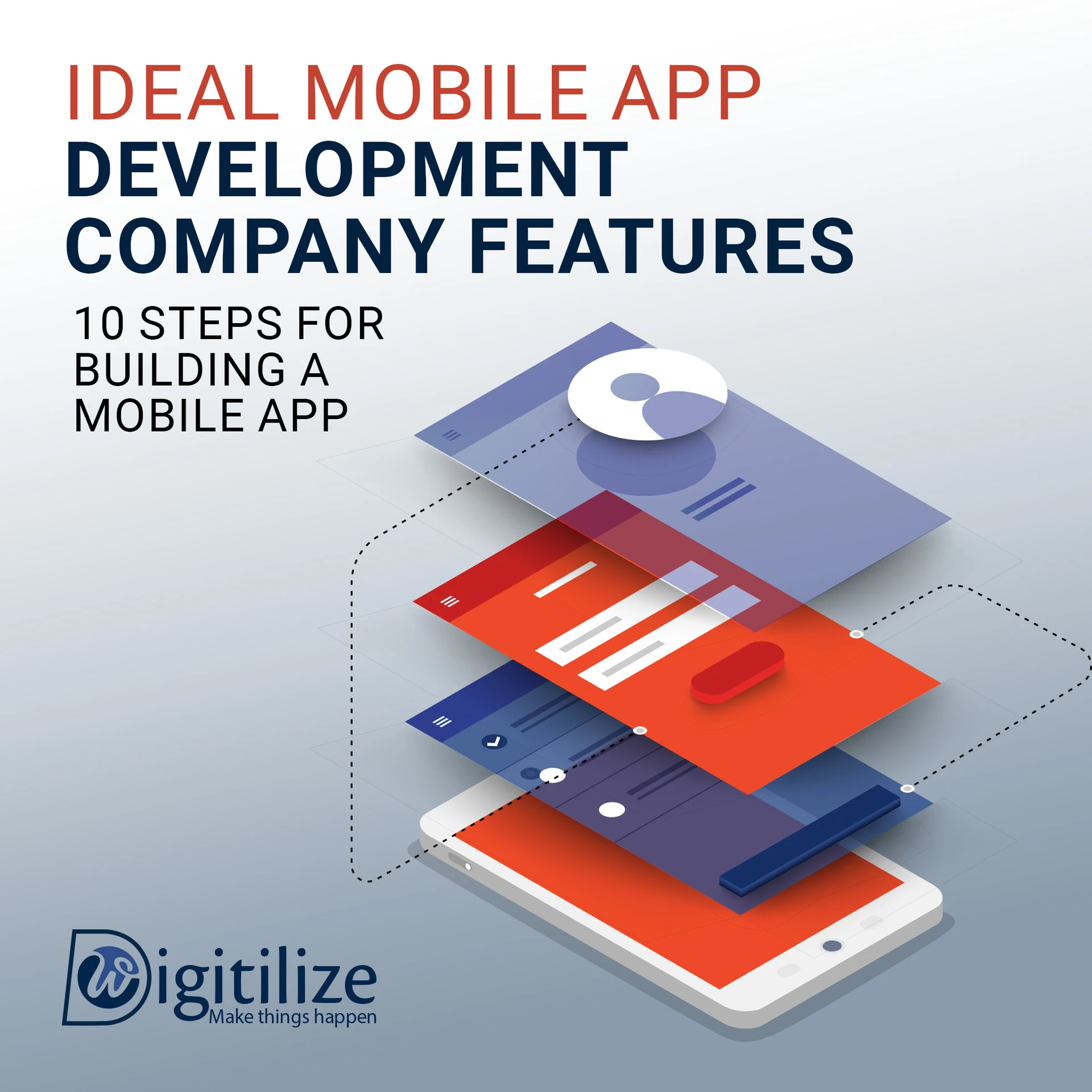 Ideal mobile app development company features