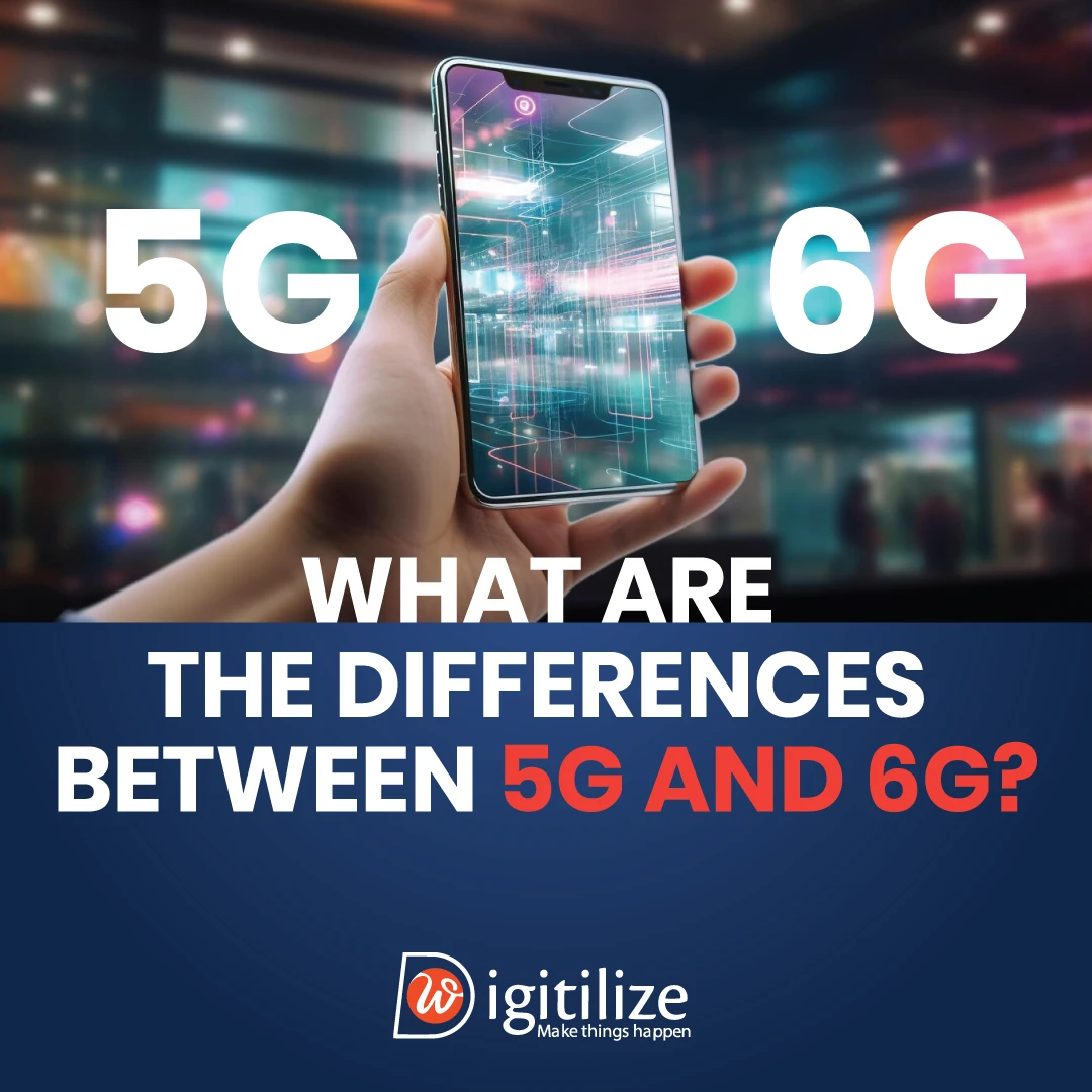 What are the differences between 5G and 6G?