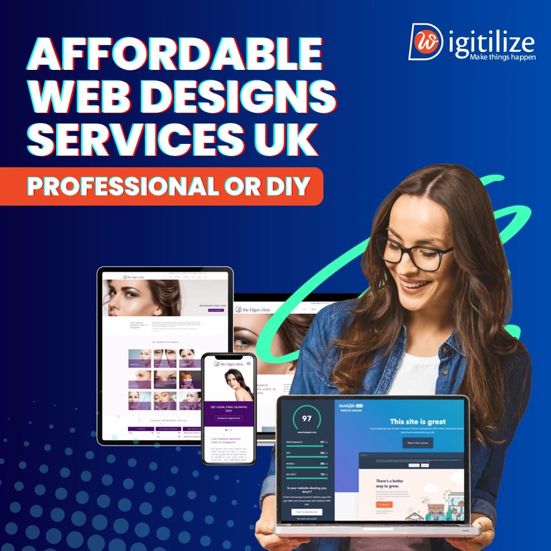 Low cost and Affordable web designs services UK